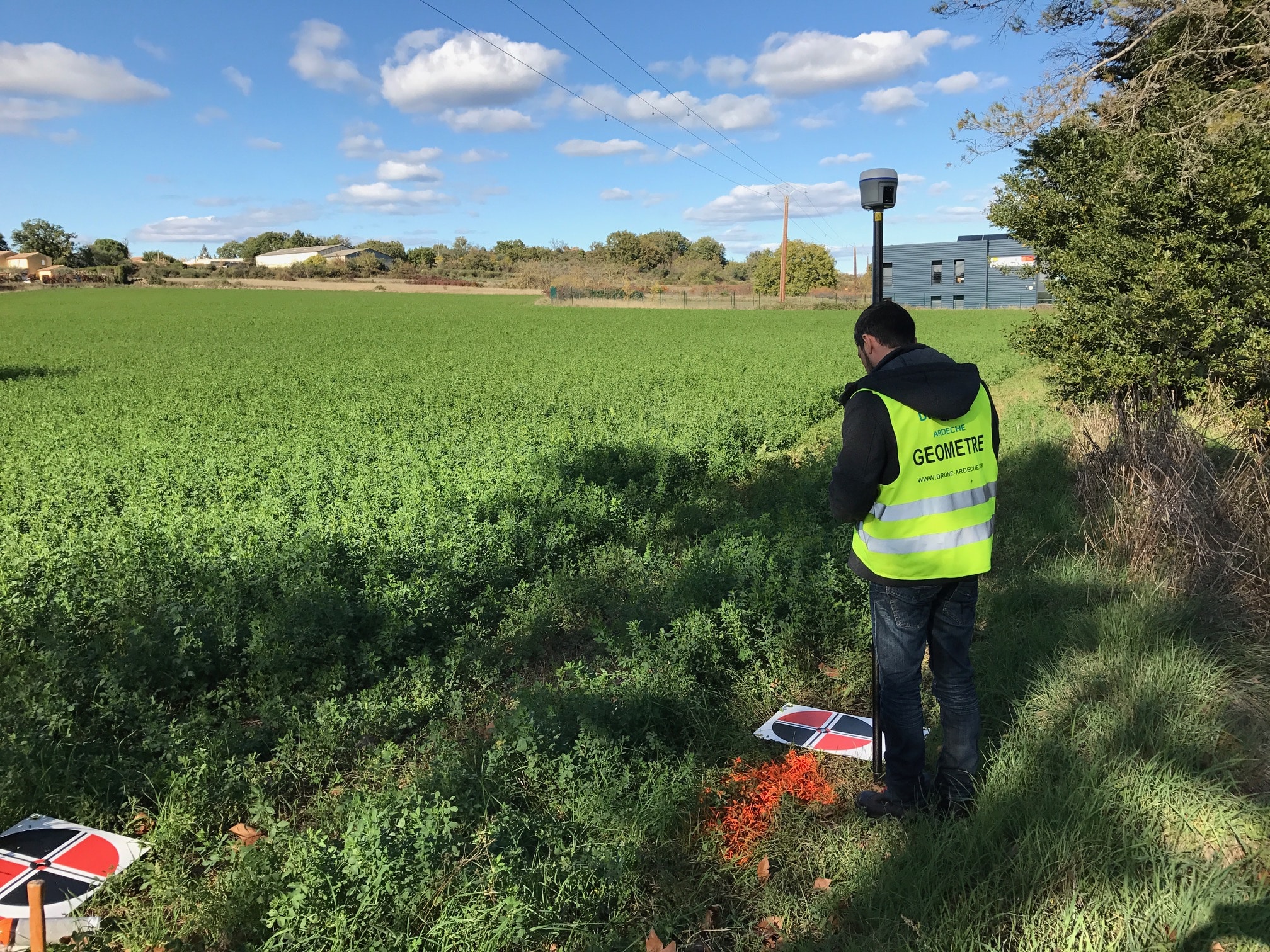 Comment obtenir un plan topographique assisté par drone